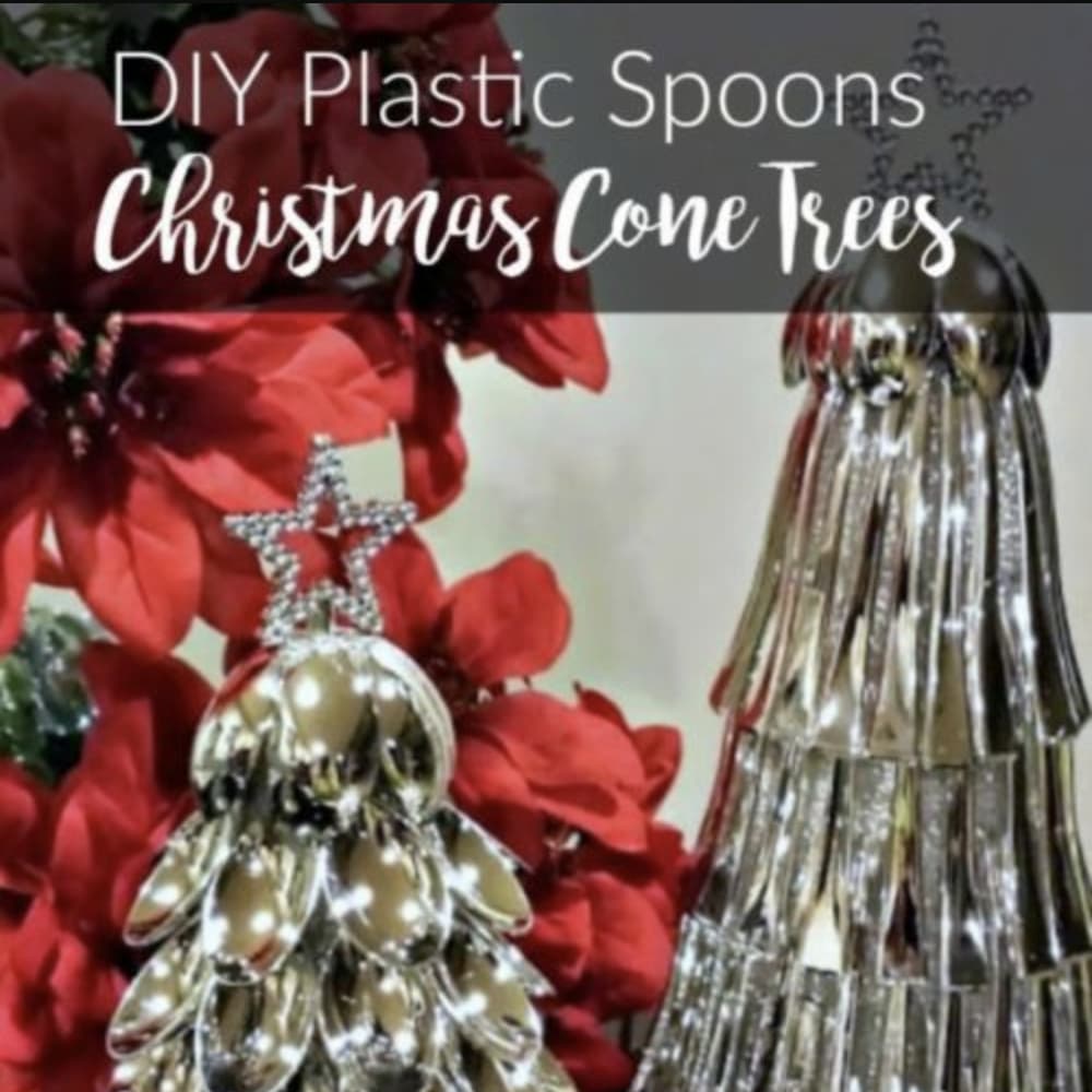 Plastic Spoon Christmas Trees | Festive Crafts | Garden Care